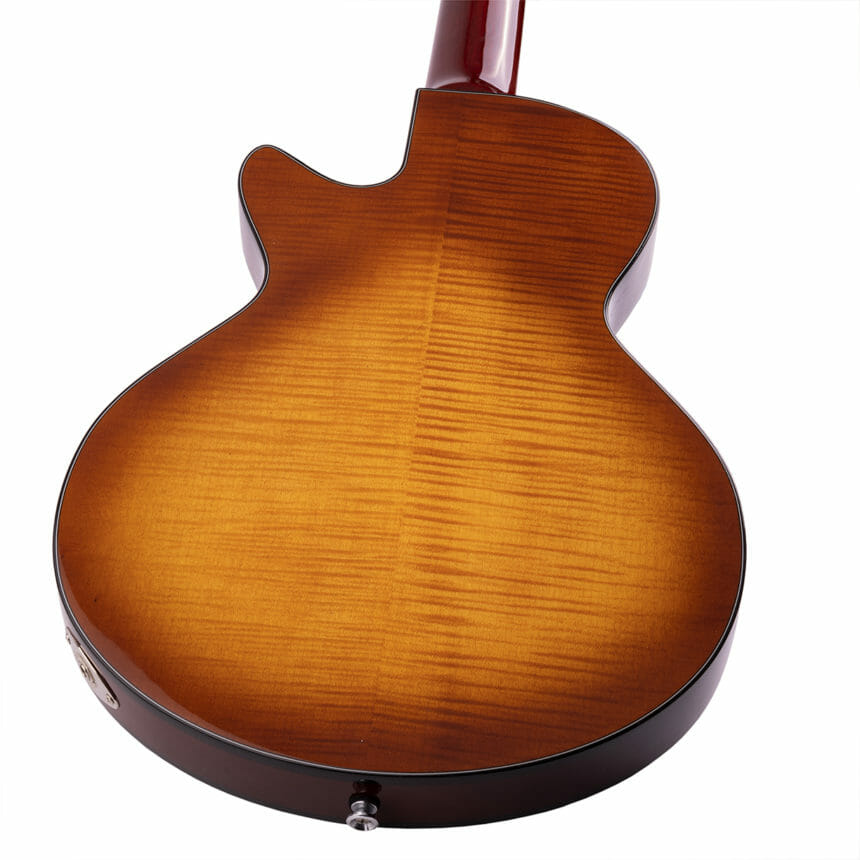 Maybach Little Wing Arched Top Cutaway Midnight Sunset Aged - Luis ...