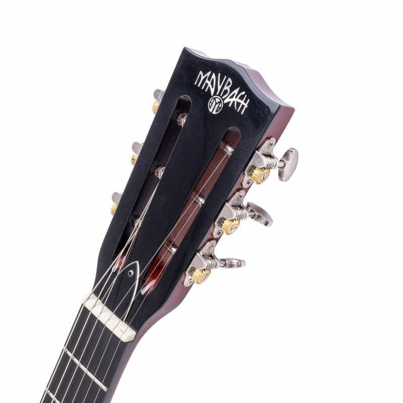 Maybach Little Wing Arched Top Cutaway Earl Grey Aged - Luis Guitar Garage