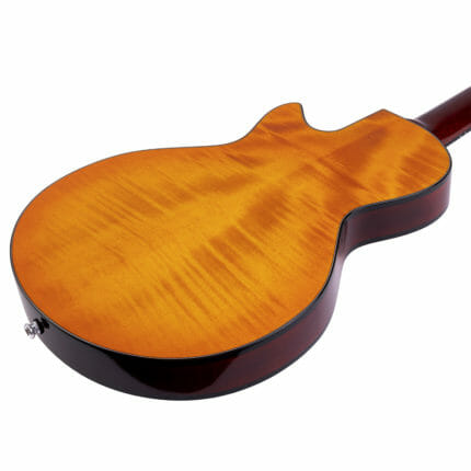 Maybach Little Wing Arched Top Cutaway Earl Grey Aged - Luis Guitar Garage